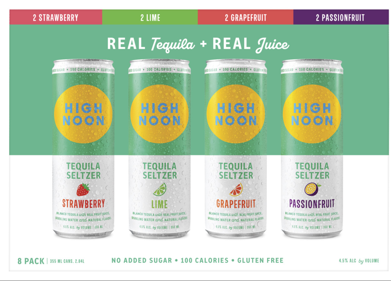 High Noon Tequila Soda Variety 8Pk 355ml Cans Lisa s Liquor Barn